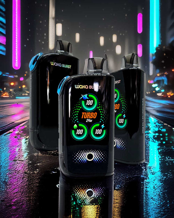 Waka Burst 36000 - Explosión de menta en tus manos – Vapeando Ando